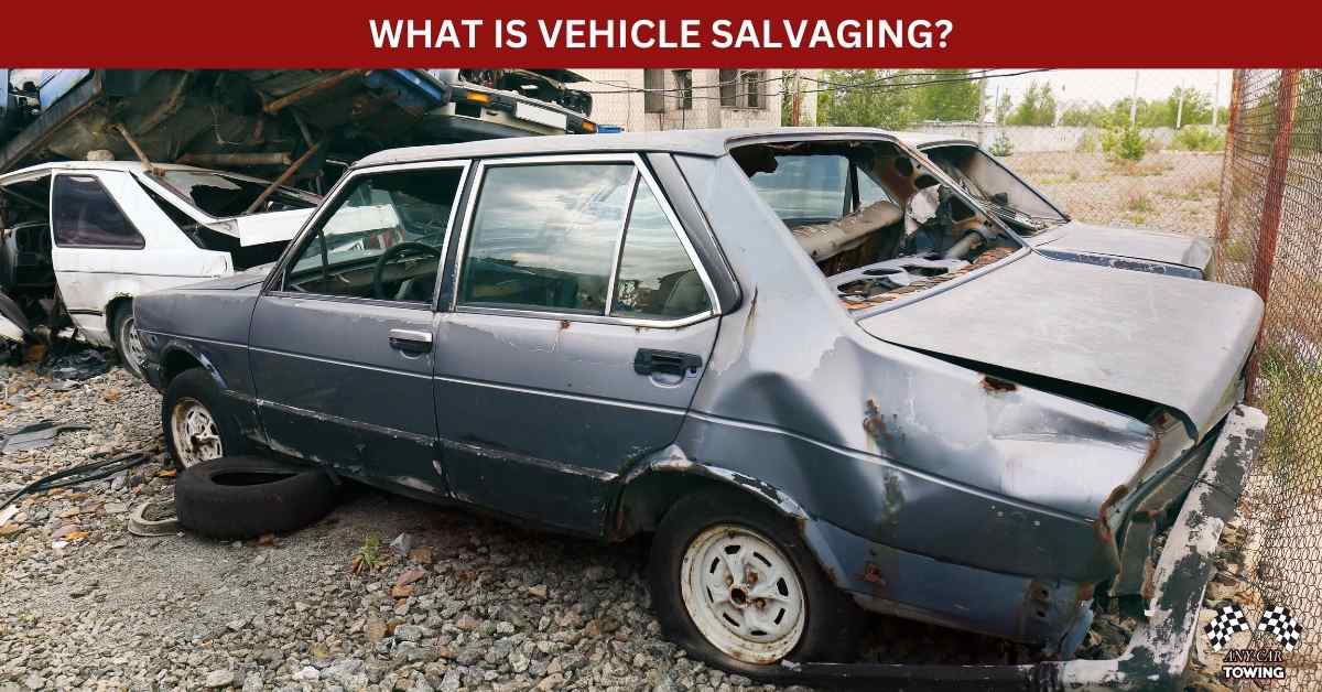 WHAT IS VEHICLE SALVAGING? - Any Car Towing