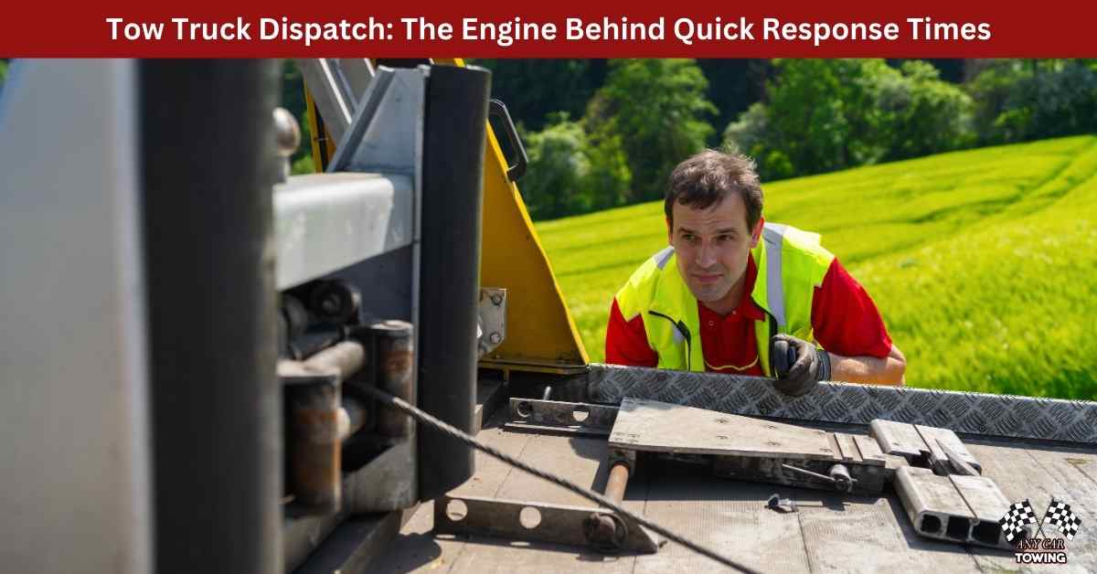 Tow Truck Dispatch: The Engine Behind Quick Response Times - Any Car Towing